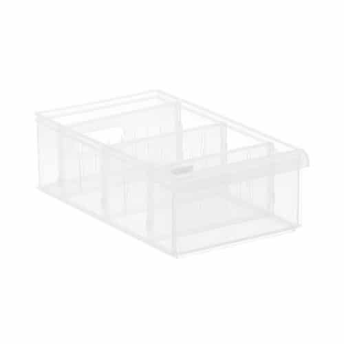 Clear Stackable Plastic Storage Bins – Horderly