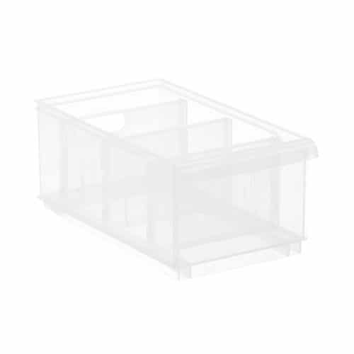 Clear Stackable Plastic Storage Bins – Horderly