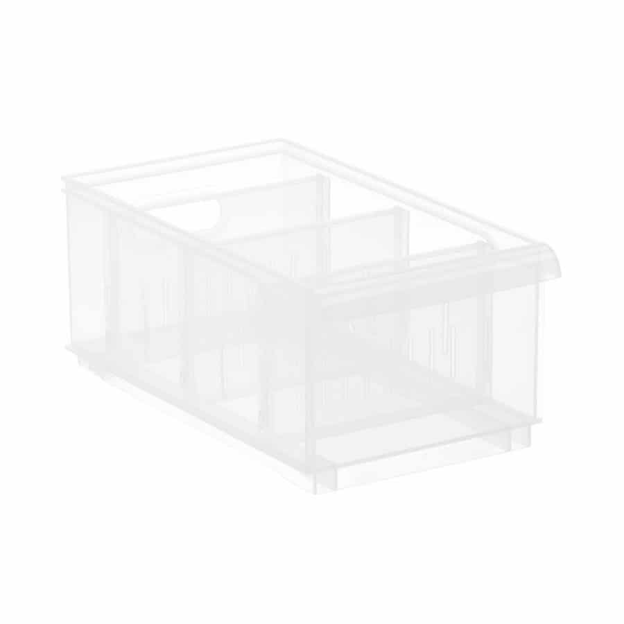 Clear Stackable Plastic Storage Bins – Horderly