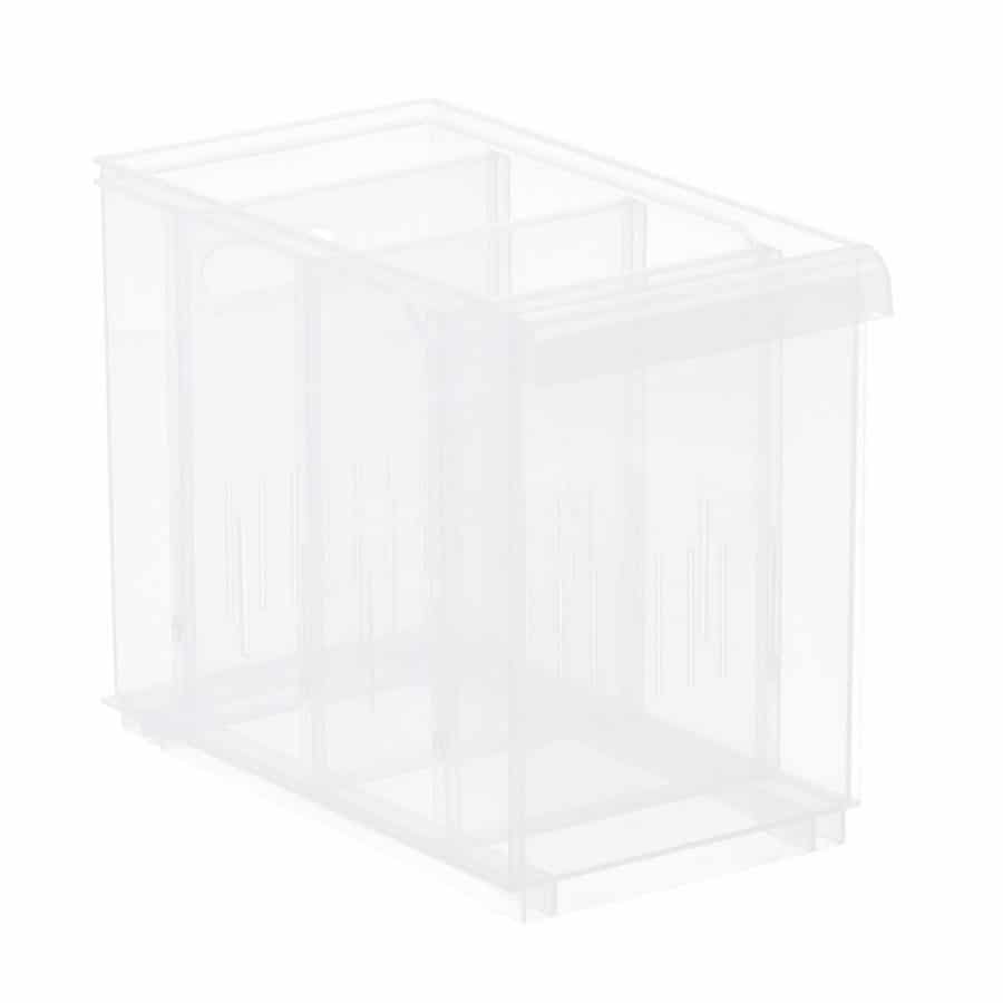 Clear Stackable Plastic Storage Bins – Horderly