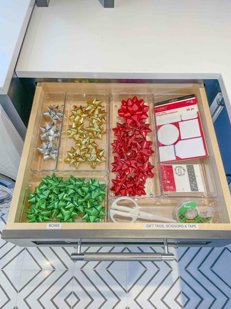 5 Ways to Set Up A Gift Wrapping Station