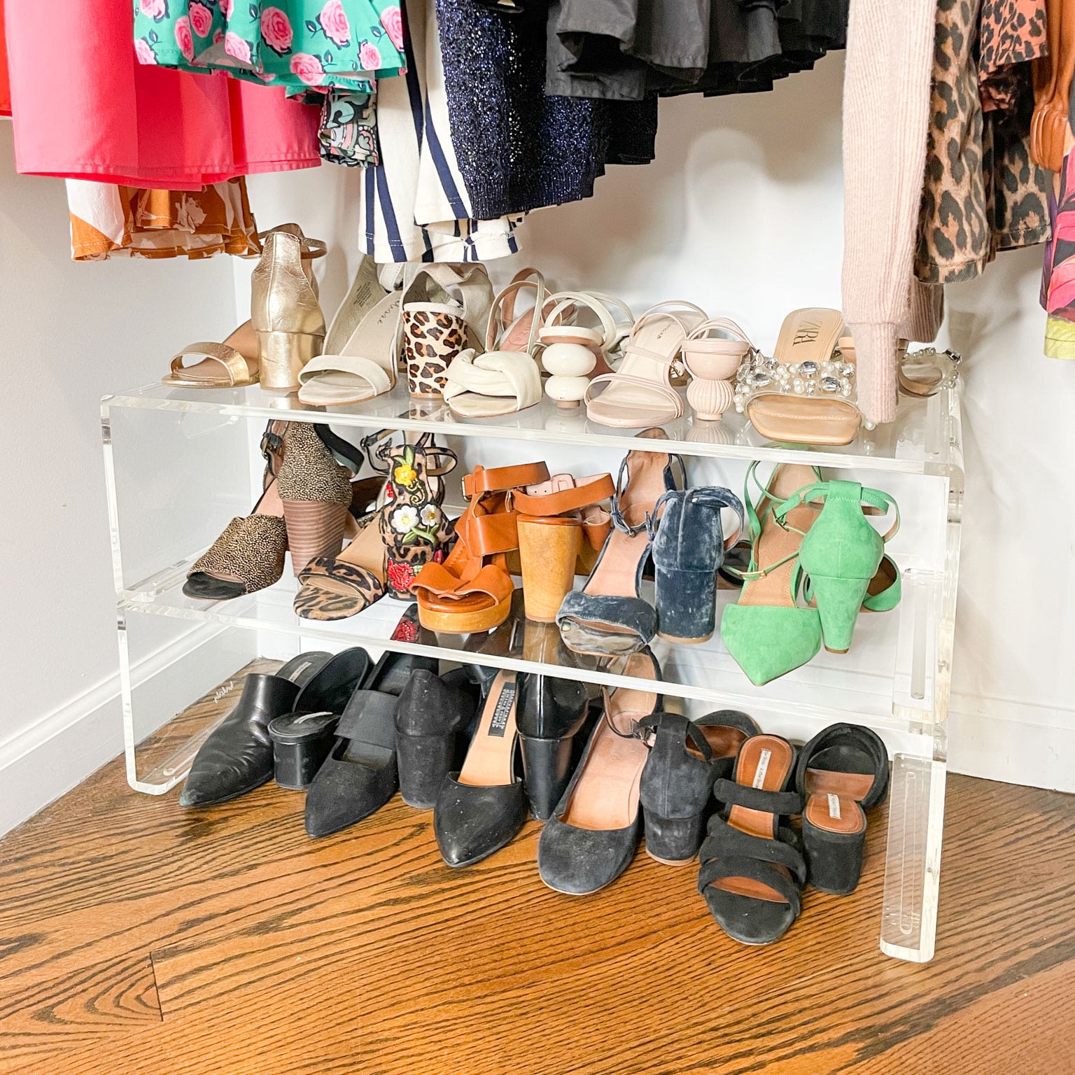 Acrylic Shoe Shelf – Horderly