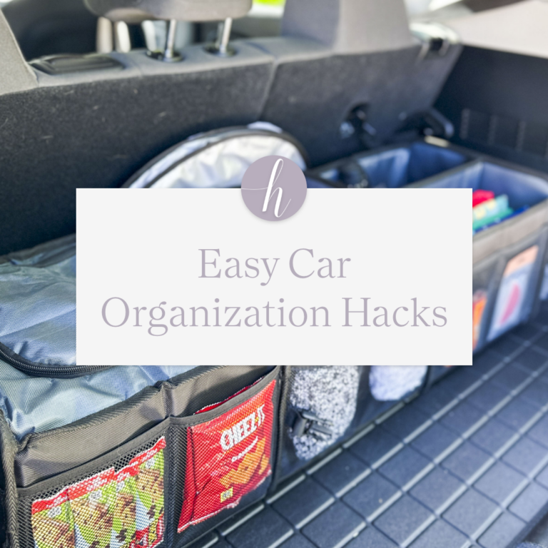 Easy Car Organization Tips - Horderly