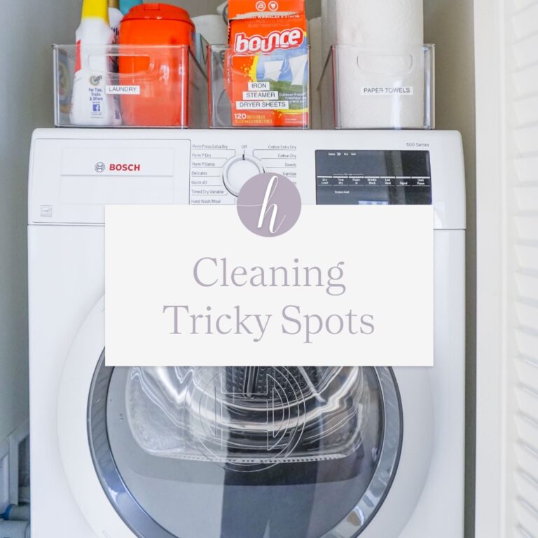 Cleaning Tricky Spots - Horderly