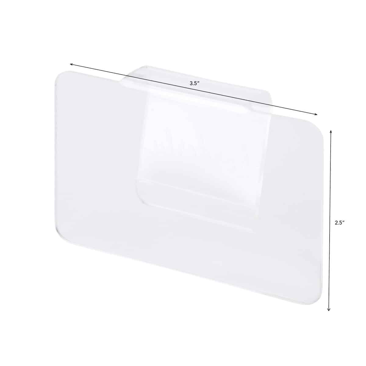 Bin Clip Labels – Clear – Horderly