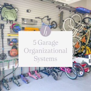 5 Garage Organizational Systems to Transform Your Space - Horderly