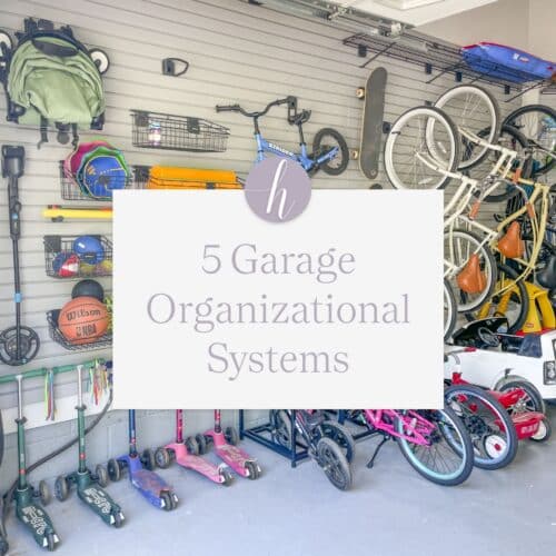 5 Garage Organizational Systems to Transform Your Space - Horderly