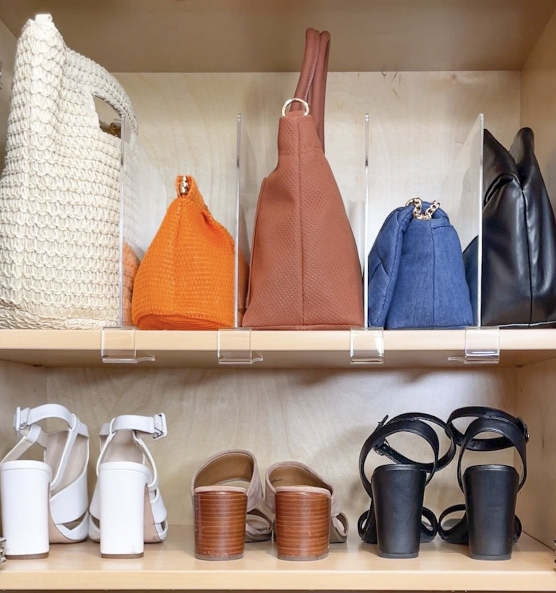 4 Ways To Organize Your Purses - Horderly